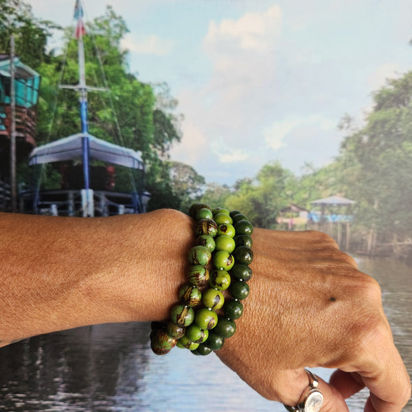 Açaí Seeds Bracelets - Handmade in the Amazonia – Rainforest Chica